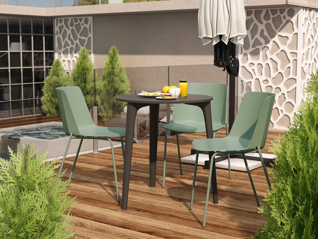 Mesa de comedor y exterior modelo Sulu 36-20 - Mueblecope