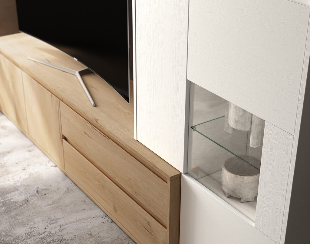 Composición de muebles de comedor modular modelo 36-52 - Mueblecope